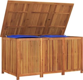 Zahradní úložný box 150 x 80 x 75 cm masivní akáciové dřevo 319707