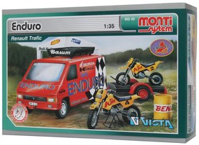 Stavebnice Monti System MS 49 Enduro Renault Trafic 1:35 v krabici 22x15x6cm