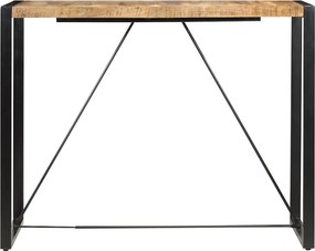 Barový stůl 140 x 70 x 110 cm masivní mangovníkové dřevo 285957