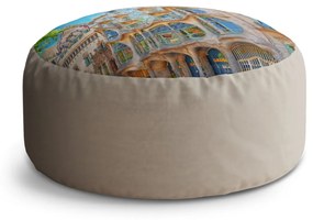 Sablio Taburet Circle Barcelona Gaudi Casa Batllo 2: 38x48 cm