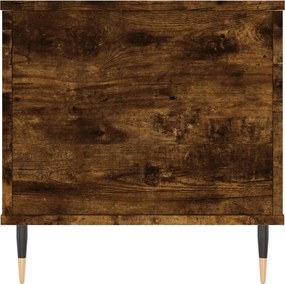 vidaXL Konferenční stolek 90 x 44,5 x 45 cm kompozitní dřevo [830969] Barva: kouřový dub