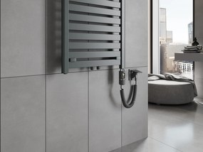 Mexen Uran, elektrické topné těleso 800x600 mm+ topná tyč 600 W, antracitová, W105-0800-600-2600-66