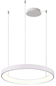 Azzardo Azzardo AZ5018 -LED Stmívatelný lustr na lanku AGNES LED/48W/230V pr. 58 cm bílá AZ5018