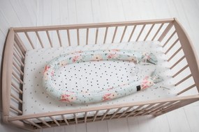 Sleepee Oboustranné bavlněné hnízdečko SAFARI pro miminko