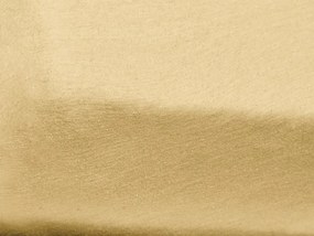 Jersey prostěradlo do dětské postýlky žluté 60 x 120 cm