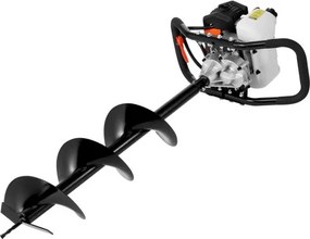 Vykopávač děr pro plynové sloupky 43CC 1250 W s 20,3 cm vrtáky pro farmu a zahradu
