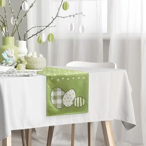 VELIKONOČNÍ BĚHOUN NA STŮL EASTER03 35X140 CM VZOROVANÝ