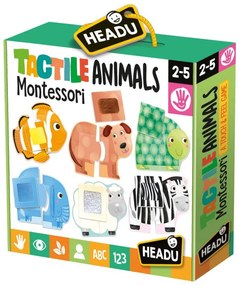 Headu HEADU: Montessori - Dotykové puzzle - Zvířátka