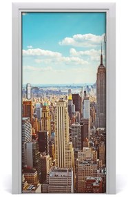 Fototapeta samolepící dveře New York 85x205 cm