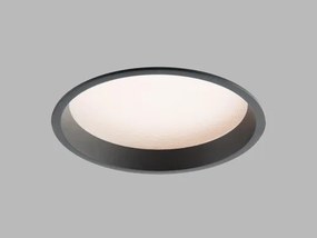 Zápustné LED svítidlo LED2 ZETA L černé 25W 3000K DALI 2250733D