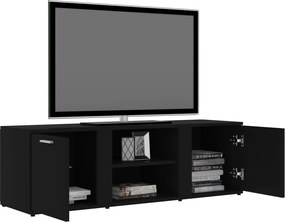 vidaXL TV stolek 120 x 34 x 37 cm dřevotříska [801162] Barva: Bílá