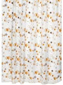 Bellatex Sprchový závěs Hvězdy béžová, 180 x 200 cm