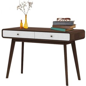 Danish style Pracovní stůl Calin, 120 cm, ořechová