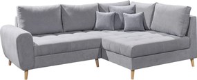 XXXLutz ROHOVÁ SEDAČKA, textil, kompozitní dřevo, světle šedá MID.YOU - Sedací soupravy - 002220026001