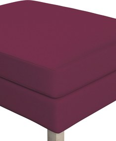 Potah na podnožku IKEA Karlstad barva švestková