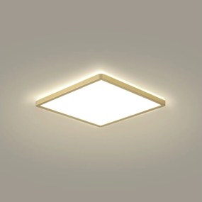 Brilagi - LED Koupelnové svítidlo ULTRA SLIM LED/18W/230V 30x30 cm zlatá IP54