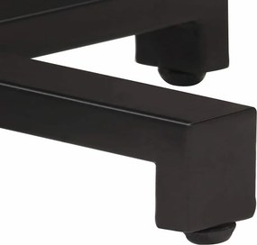 Bistro stůl kulatý Ø 70 x 75 cm hrubé mangovníkové dřevo 320267