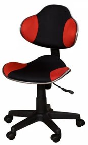 Dětská židle červená černá, Nova