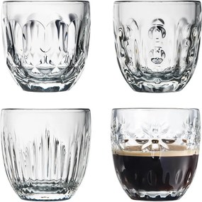 Sklenice v sadě 4 ks na whiskey 100 ml Troquet – La Rochére