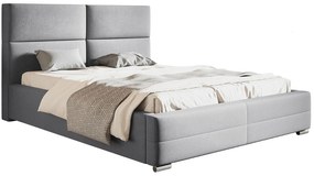 Čalouněná dvoulůžková manželská postel model Vencl Bed 3 Rib