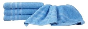 B.E.S. - Petrovice, s.r.o. Bavlněný froté ručník Standard - Blue 50 x 100