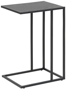 Design scandinavia Odkládací stolek Seaford, 63 cm, černá