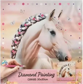 MOXY Diamantové malování Horse Collection / 30x30 cm / od 6 let