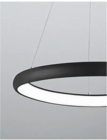 LED lustr Albi 60 černé