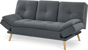 Trojmístná pohovka, šedá, látka, ASB-4720 GREY2 Šedá