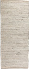 Hanse Home, Běhoun Handloom 105962 Dhaka Grey Brown, 80x200, béžová, chodba / předsíň
