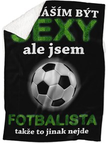 Deka Sexy fotbalista (Podšití beránkem: ANO)