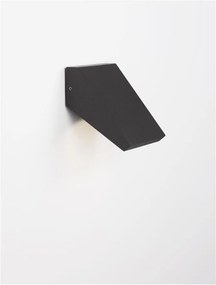 NV 9492620 Venkovní nástěnné svítidlo PARRIS antracitový hliník a čiré sklo LED 8.6W 3000K 220-240V 101st. IP65 - NOVA LUCE
