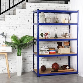 Zátěžový regál Yaheetech – Mod.5: 180 × 120 × 60 cm/875 kg modrá (264515749188)