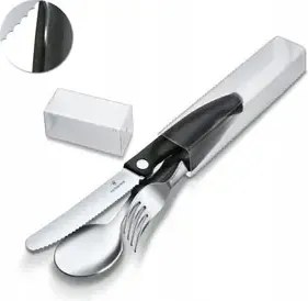 VICTORINOX Swiss Classic Pikniková sada 3 ks černá