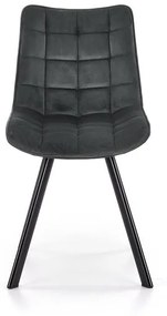 HALMAR K332 židle tmavě šedá