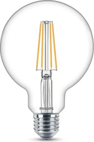 Philips Classic LED žárovka E27, 7 W, 806 lm, 2700 K, opál