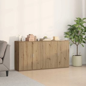 Servírovací skříň 2 ks Artisanový dub 79 x 38 x 80 cm 3334309