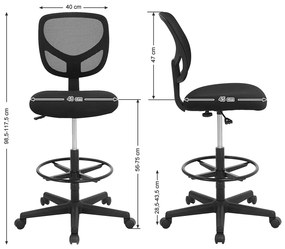 Kancelářská židle Banmor černá
