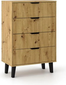 Komoda Borg Duo 4Š dub artisan