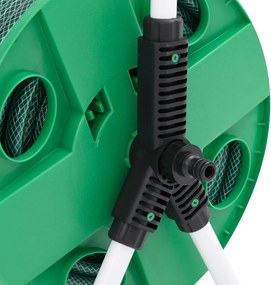 Volně stojící zelený hadicový naviják s 20m hadicí PVC 3281507