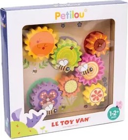 Le Toy Van Petilou Ozubená kola včelka / od 12 měsíců