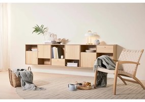 Nízká komoda v dekoru dubu 267x61 cm Mistral - Hammel Furniture