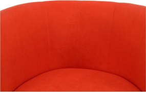 Klubové křeslo, oranžová, CUBA