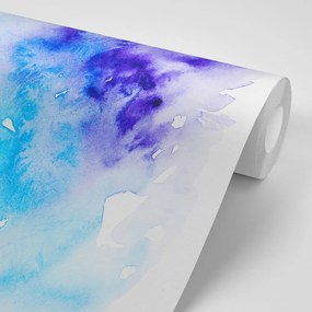 Tapeta modro-fialové abstraktní umění