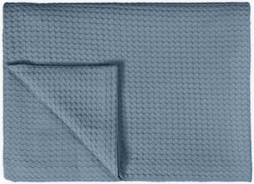 Vandyck Luxusní přehoz na postel Home Piqué waffle Faded denim