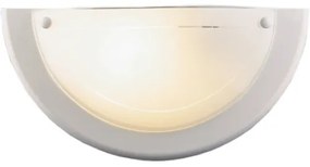 Svítidlo Compolux PUNTO 912011/08 bílá 1x60W E27 půlkruh 300mm