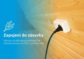 Marimex | Finská sauna Marimex KOTI M + saunová kamna | 11100107