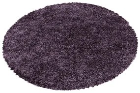 Koberce Breno Kusový koberec SYDNEY kruh 3000 Violet, Fialová, 160 x 160 cm