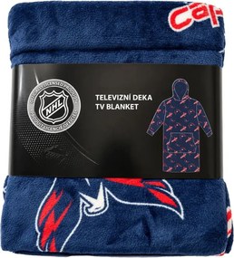 Mikinová televizní deka NHL Washington Capitals - vel. S