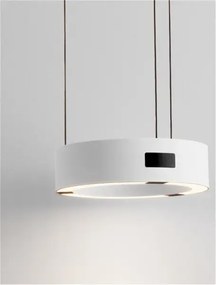 LED stmívatelné bílé moderní svítidlo Afi 280